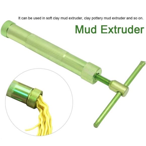 YG-21 | Kitchen | 2 Pcs Stainless Steel Clay Extruder Fondant Extruder ...